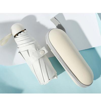 Cina 21 pollici 8K Custom tech Nero Rivestito Protezione UV Pieghevole ombrello da viaggio per negozi di sconto in vendita
