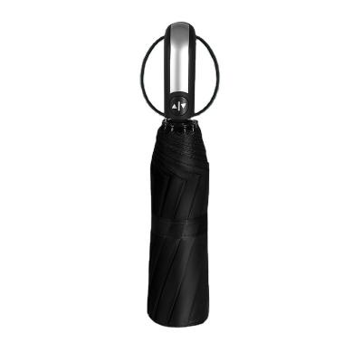 China Outdoor Market Parasol 10k 23inch Winddicht Reis Auto Parasol met Plastic Handle Te koop