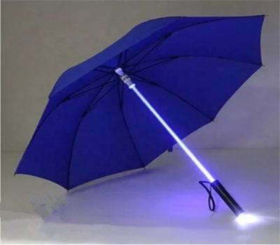 Cina 23 pollici 8K LED Light Up ombrello con 105 cm di diametro aperto e tessuto Pongee a secco rapido in vendita