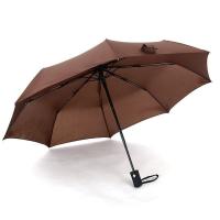 China Custom Logo Three-folding Fully-automatic Umbrella for Promotion BSCI Certified for sale