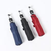 China 2023 All in 1 Function Custom Designer 3 Fold Windproof Rolls-Royce Handle Umbrella for sale