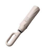 China Automatic Sunscreen Umbrella with Unique Design and Buckle Hook Loop Lock Handle for sale