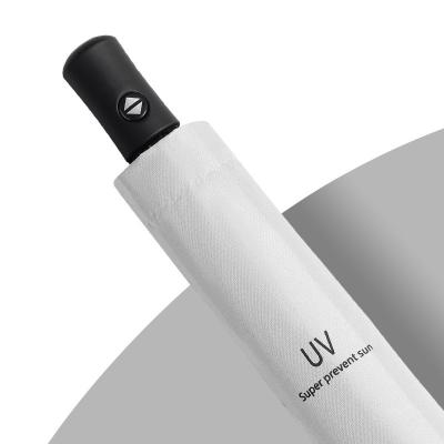Cina X305 Sombrilla per auto stampa di logo personalizzato protezione UV ombrello pieghevole in vendita
