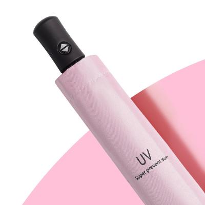 Cina X305 Sombrilla per auto stampa di logo personalizzato protezione UV ombrello pieghevole in vendita