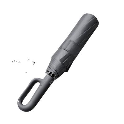China Ring Buckle Handle Parasol Zonne Regen Parasol Vinyl Anti UV Camping Auto Parasol Volwassenen Te koop