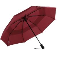 China Customized Color Wind Resistant Small Folding Backpack Umbrella for False Double Layer for sale