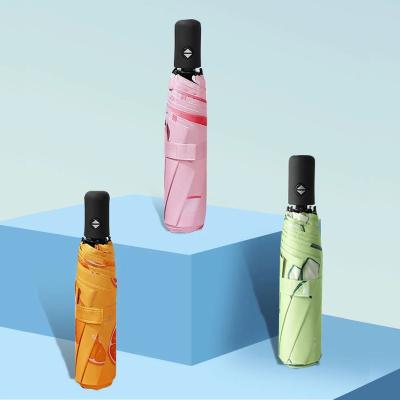 中国 カラフルな夏風 オート傘 デザイン果物パターン印刷とUV保護 販売のため