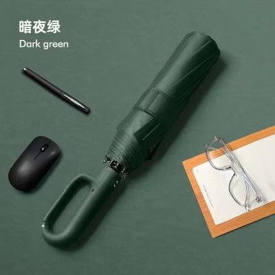 China Steel Frame Automatic Lock Handle Travel Occasion Windproof Large Umbrella for Men for sale
