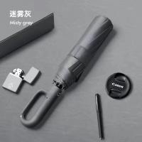 China Thick Folding Umbrella Left Automatic Strong Wind Resistance Open Diameter 115cm for sale