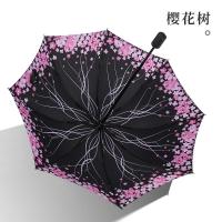 China Three-folding Manual Control Plastic Umbrella with Three-folding Pattern for sale