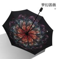 China Three-folding Manual Control Plastic Umbrella with Three-folding Pattern for sale