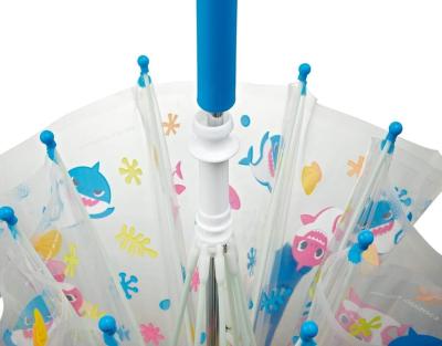 Cina Stampa di squalo Bambini ombrello Bambini Custom Ombrello per Bambini POE Giappone Ombrello in vendita
