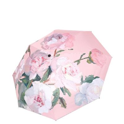 China X505 5 vouwbare mini capsule paraplu met foto aangepast logo Handmatige besturing aanvaard Te koop