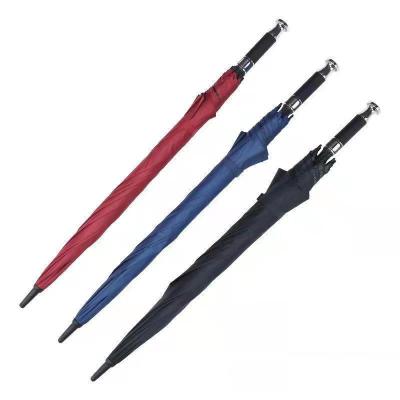 Cina 190T Pongee Golf Straight Pole Umbrella per la pioggia e il sole in vendita