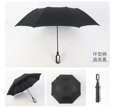 Cina Ombrello a prova di vento e impermeabile personalizzato con stampa del logo portatile 2 pieghevole in vendita
