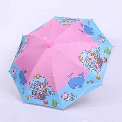 Cina Design minimalista stile ombrello per bambini logo personalizzato attrezzatura da pioggia per ragazzi ragazze in vendita