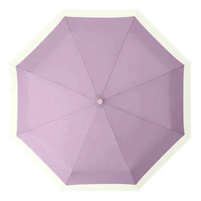 Cina Doppio colore 8K 3 Pieghevole Protezione solare Auto ombrello Pieghevole automatico MQO 100PCS in vendita