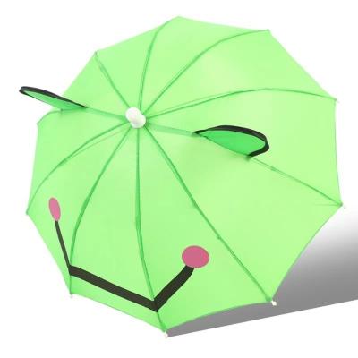Cina Bambini Cute ombrello design rettilineo 8K costole stampato logo Nylon poliestere Perfetto per i viaggi in vendita