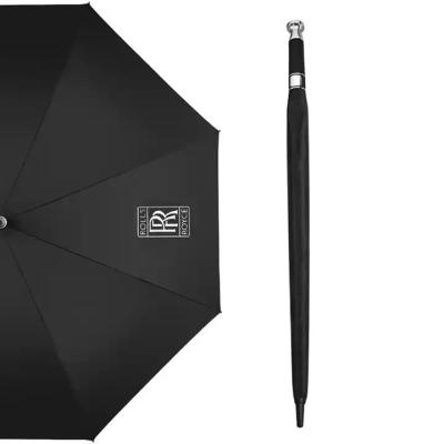 Cina Stampe personalizzate di logo ombrello da golf sublimato con funzione All in 1 e costole in fibra di vetro in vendita