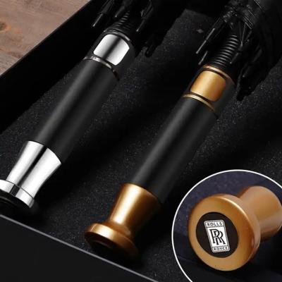 Cina Stampe personalizzate di logo ombrello da golf sublimato con funzione All in 1 e costole in fibra di vetro in vendita