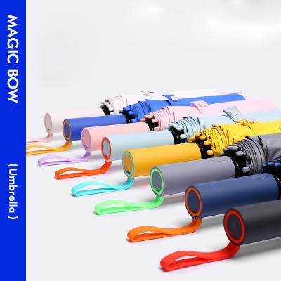 Cina Protezione UV 72 costole 3 ombrelloni pieghevoli con colori contrastanti e logo personalizzato in vendita