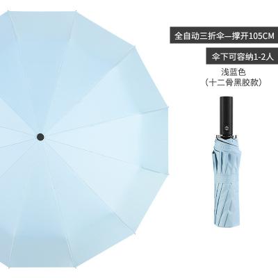 China 100cm de diâmetro aberto guarda-chuva reta para logotipo personalizado 3 dobrável 12k aberto automático à venda