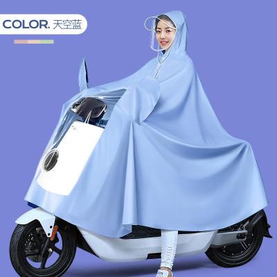 Cina Rimanete protetti dalla pioggia Mantello da pioggia elegante per uomini e donne che guidano veicoli elettrici in vendita