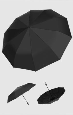 Cina X308 Windproof Strong Frame Umbrella impermeabile e pieghevole per giorni di pioggia in vendita