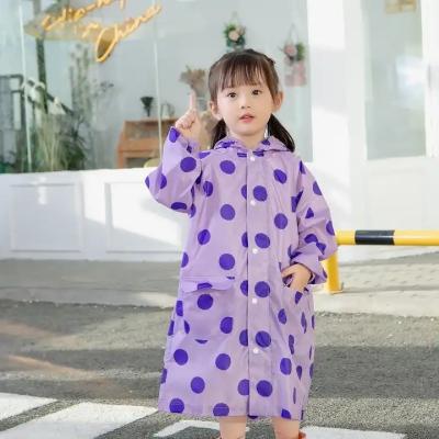 Cina Cappotto da ragazza da cartone animato Abbigliamento da sole stile poncho per bambini 100% tessuto EVA in vendita