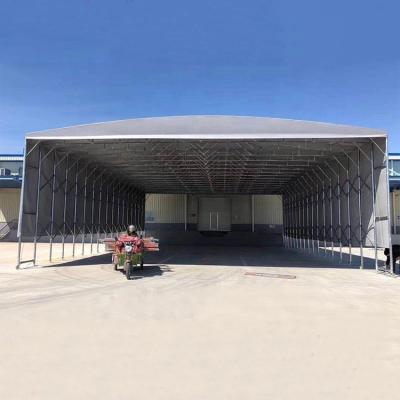 Cina Tenda Push-Pull a tela pieghevole su misura per la protezione da ombrello esterno in vendita