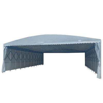 Cina Tenda Push-Pull a tela pieghevole su misura per la protezione da ombrello esterno in vendita