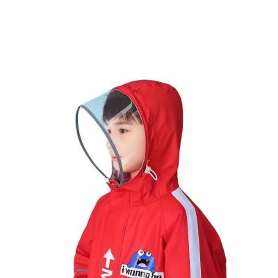 Cina Stampa di logo personalizzato Mantello da pioggia per bambini per ragazzi e ragazze Abbigliamento scolastico in vendita