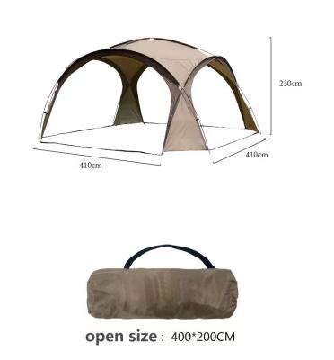 China Extra Large Outdoor Camping Tent for 4-8 Persons Durable and Waterproof Oxford Fabric for sale