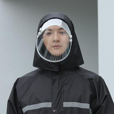 Cina Logo personalizzato impermeabile abbigliamento da pioggia per una sola persona in tessuto di Oxford per esterni in vendita