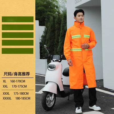 Cina Logo personalizzato impermeabile abbigliamento da pioggia per una sola persona in tessuto di Oxford per esterni in vendita
