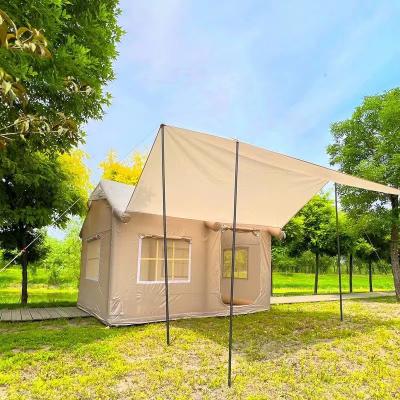 Cina Tenda a tela gonfiabile per turisti in tela grande per campeggio in famiglia all'aperto in vendita