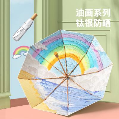 中国 8 骨 手 オープン インク 絵 日焼け止め 傘 オールインワン 機能 特殊 ハンドル 販売のため