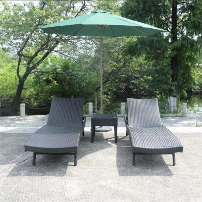 Cina Sedile da salotto in rotino esterno balcone pieghevole letto reclinabile per villa e piscine in vendita