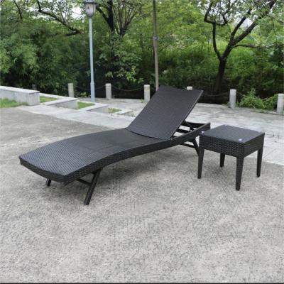 Cina Sedile da salotto in rotino esterno balcone pieghevole letto reclinabile per villa e piscine in vendita