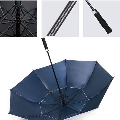 China Double Layer Golf Umbrella The Latest Titanium Silver Invention for Cross-Border Supply for sale