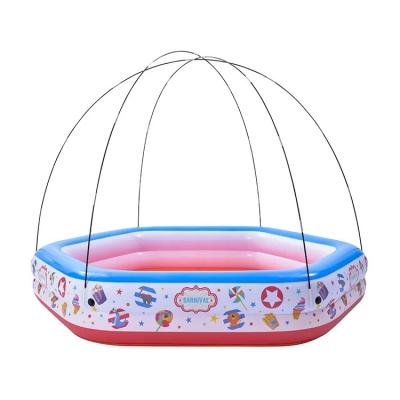 China Experience Circus-Themed Fun with Full-Sized Inflatable Pool and Oxford Fabric Canopy for sale
