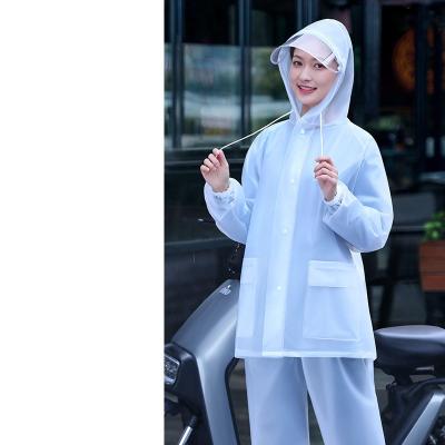 Cina RAINWEAR per donne Motocicletta da tempesta di pioggia personale Veicolo elettrico completo di lavoro integrato in vendita