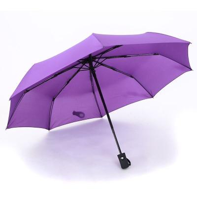 Cina Materiale tessuto ombrello Marauders Mappa Sublimazione Auto 3 Pieghevole Protezione solare minimalista in vendita