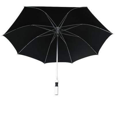China 120cm Open Diameter Aluminium Frame Golf paraplu voor zakelijke en buitenbescherming Te koop