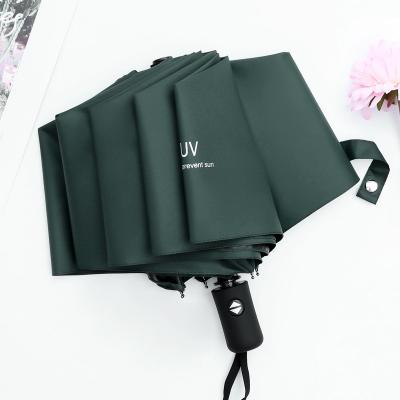 Cina Ombrello pieghevole portatile a colori solidi creativo personalizzato per giardino e esterni in vendita
