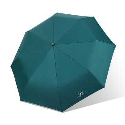 Cina Ombrello pieghevole portatile a colori solidi creativo personalizzato per giardino e esterni in vendita