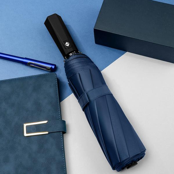 Quality 190T Pongee Fabric Clear Umbrella with 10 Bone Automatic Folding and Vinyl for sale