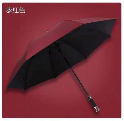 Cina Parasole a manico lungo All in 1 Funzione 190T Stoffa Ponegee Parasole da golf Rolls-Royce in vendita