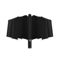 China Adults Windproof LED Flashlight Umbrella with Pongee Panel Material and Strong Frame for sale