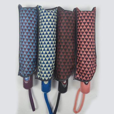 China Colorful Design Pongee Fully Automatic Open and Close umbrella Perfect for Your Market for sale